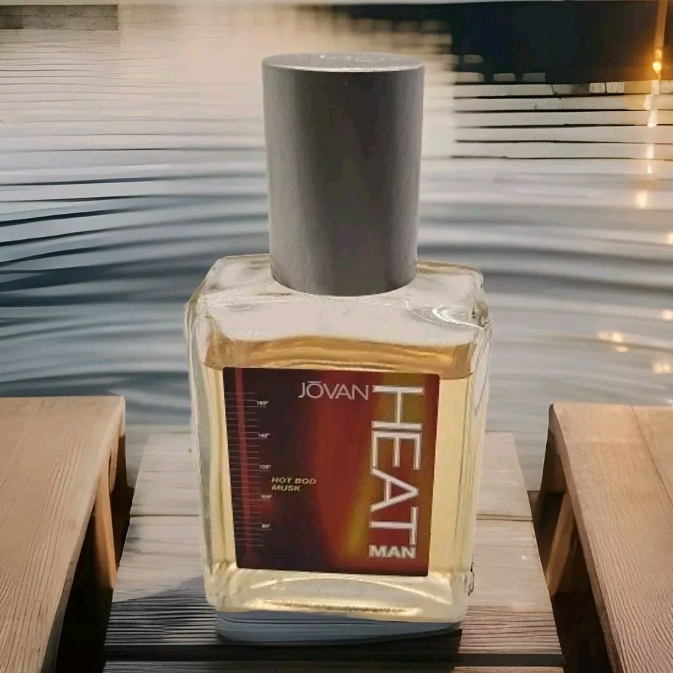 Jovan Heat Mens Hot Bod Musk Aftershave Cologne Splash 2 oz Vintage New ...