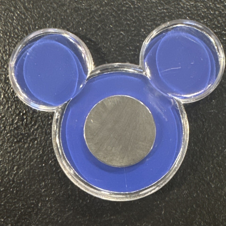 Very Rare Walt Disney World Mickey Mouse Head~Castle~Tinkerbell Magnet ...