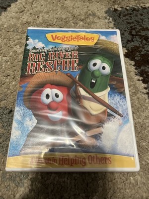 VeggieTales Tomato Sawyer & Huckleberry Larry's Big River Rescue (DVD ...