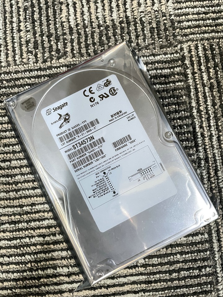 Seagate ST34573N 4G/4.2G 7200 rpm 50-pin SCSI hard disk | eBay