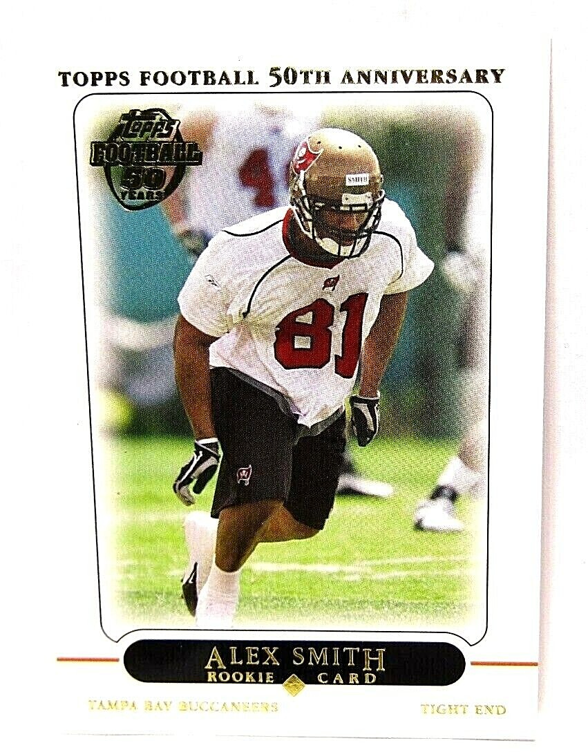 2005 Topps 50th Anniversary Rookie Card ALEX SMITH RC #371 - Buccaneers ...