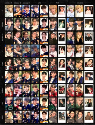 &TEAM First Howling : NOW ver.A / B Standard Weverse Universal Album ...