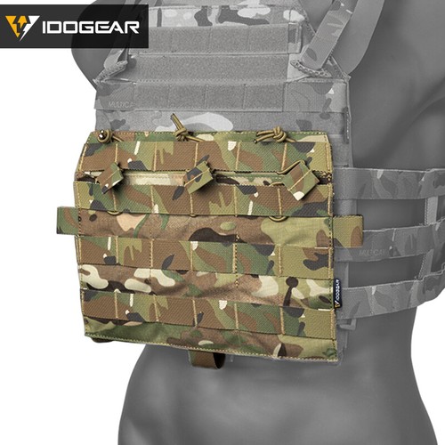 IDOGEAR Tactical Triple 5.56 Mag Pouch MOLLE Detachable Flap Panel JPC2 ...