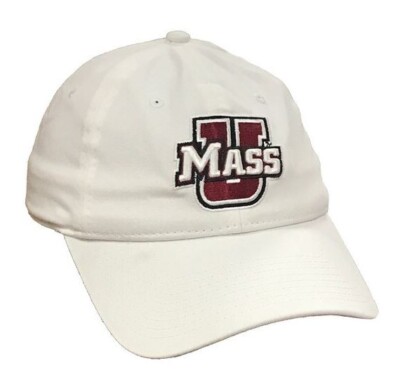 University of Massachusetts UMASS Power U Logo Adjustable Ball Cap Hat ...
