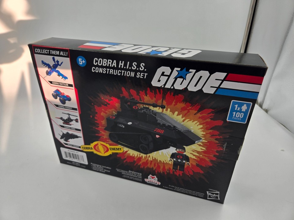 Hasbro G.I. Joe - COBRA HISS - H.I.S.S. Construction Set - 100 Piece ...