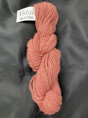 NEW SKEIN 150 YARDS DEIMOS RED AUDINE WOOLS KNITCRATE CELESTIAL ALPACA ...