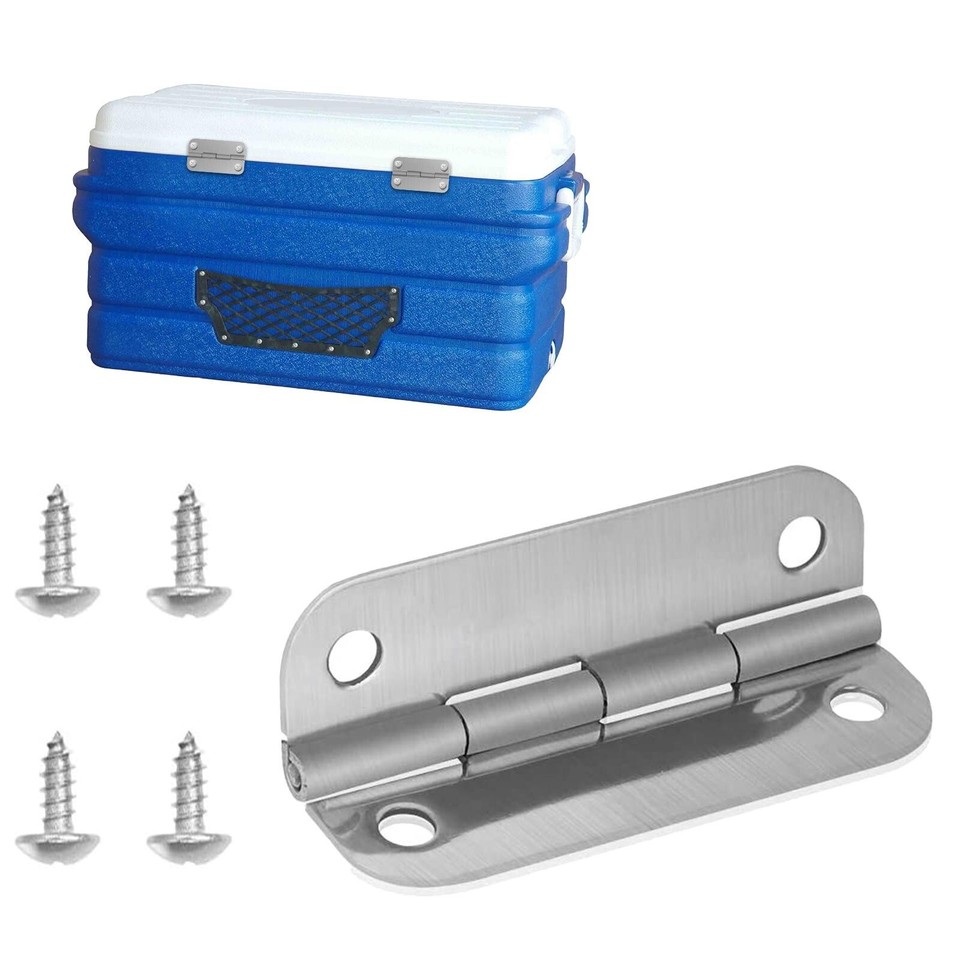 3PCS Stainless Steel Cooler Hinges & Screws Replacements For Igloo ...