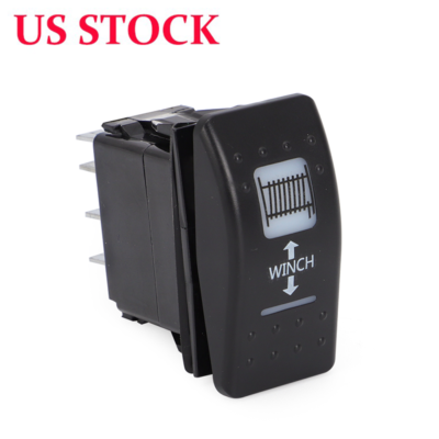 US WINCH SWITCH ORANGE LIGHT ROCKER FOR ALL CAN-AM COMMANDER MAVERICK ...
