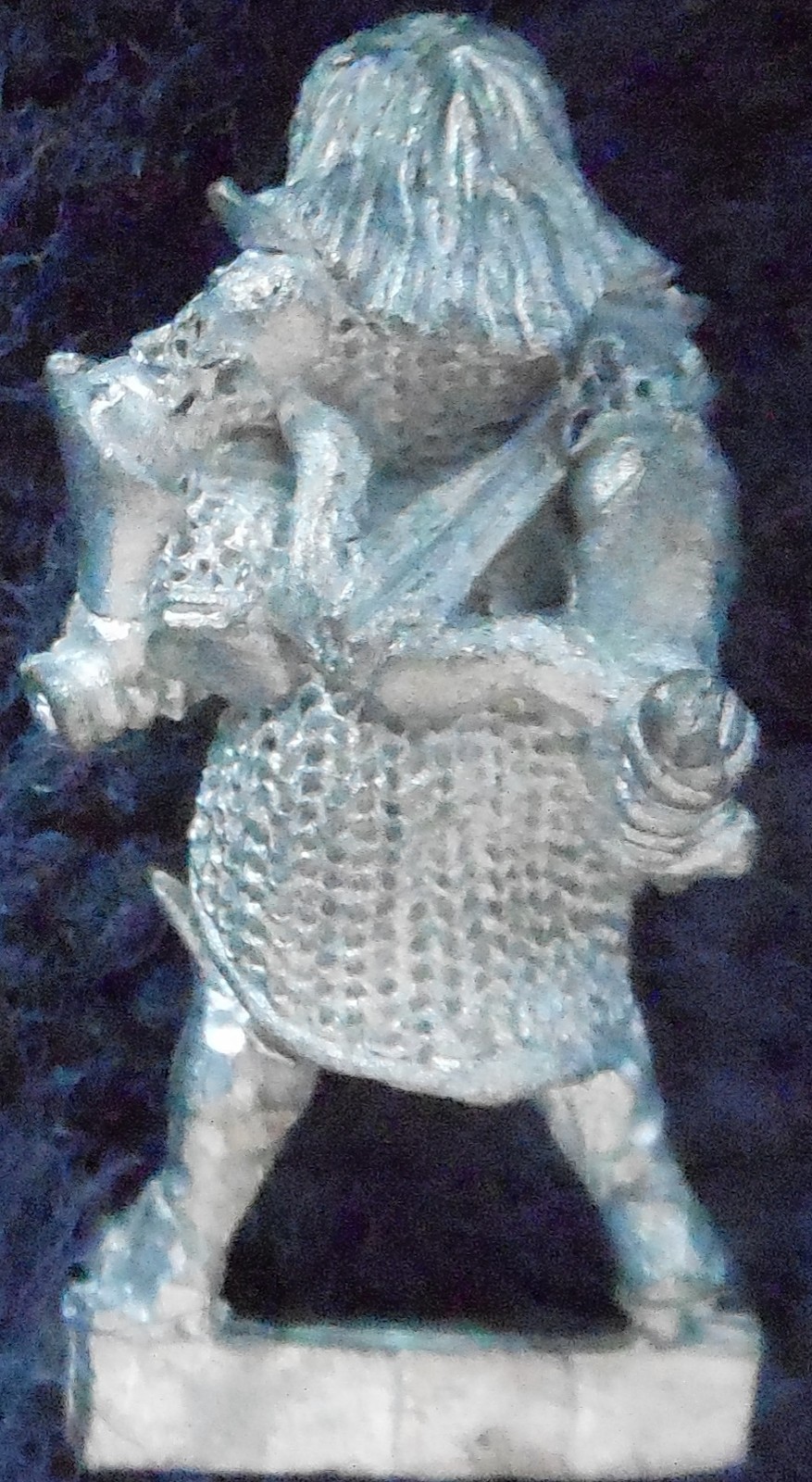 1985 Dark Elf 1101 16 C09 Mace Girl Citadel Elven Drow Warrior ...