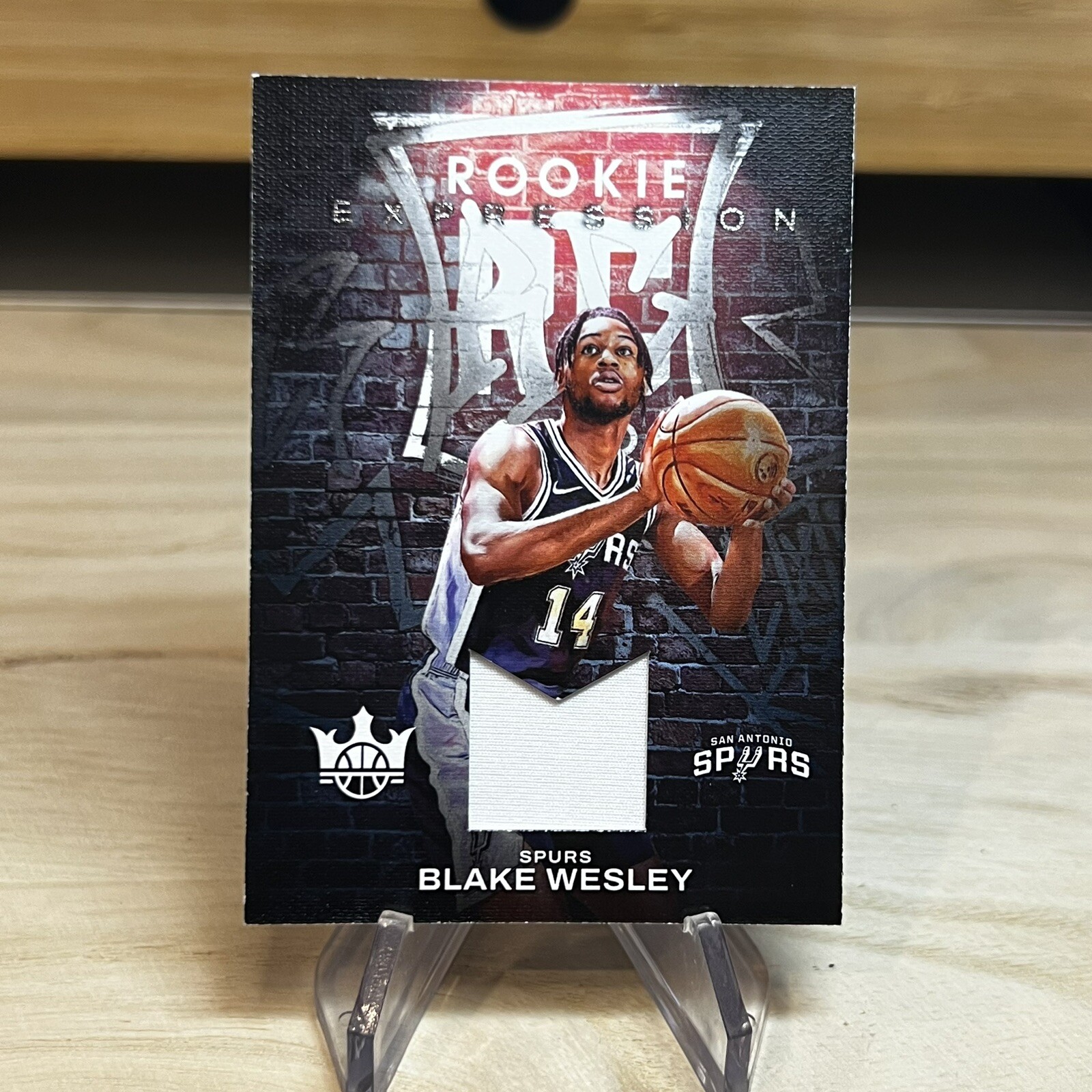 2022-23 Panini Court Kings Blake Wesley REM-BWS Rookie Expression Patch ...