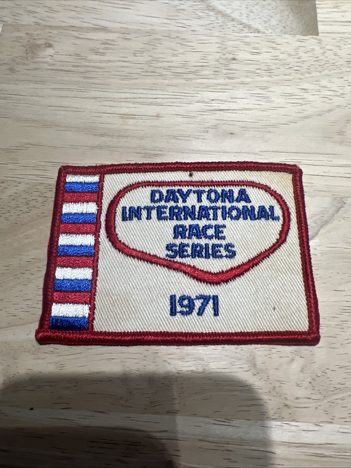 Vintage Rare 1971 Daytona International Race Series Cloth Patch | eBay