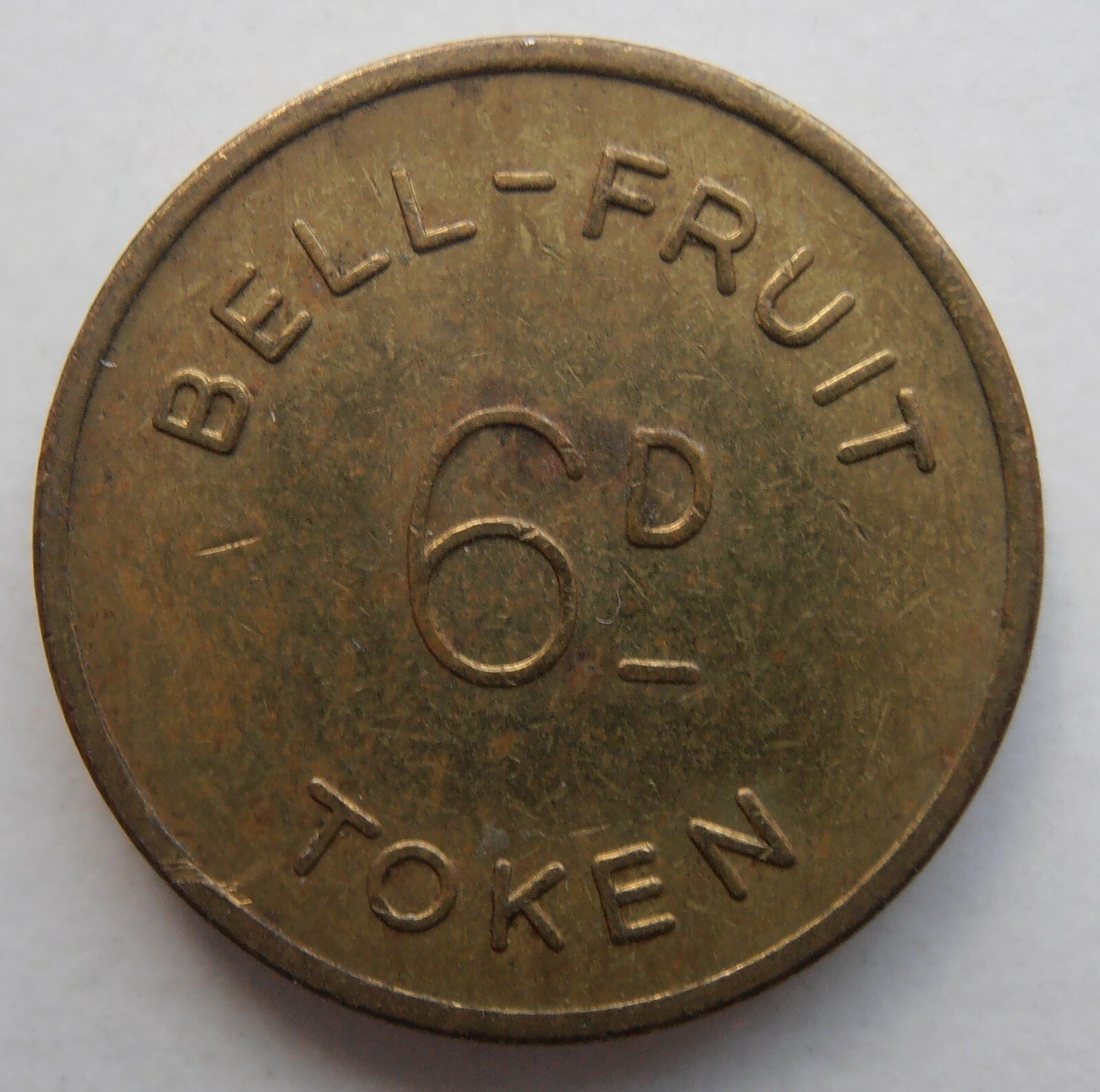 BELL FRUIT TOKEN 2.5p 6d | eBay