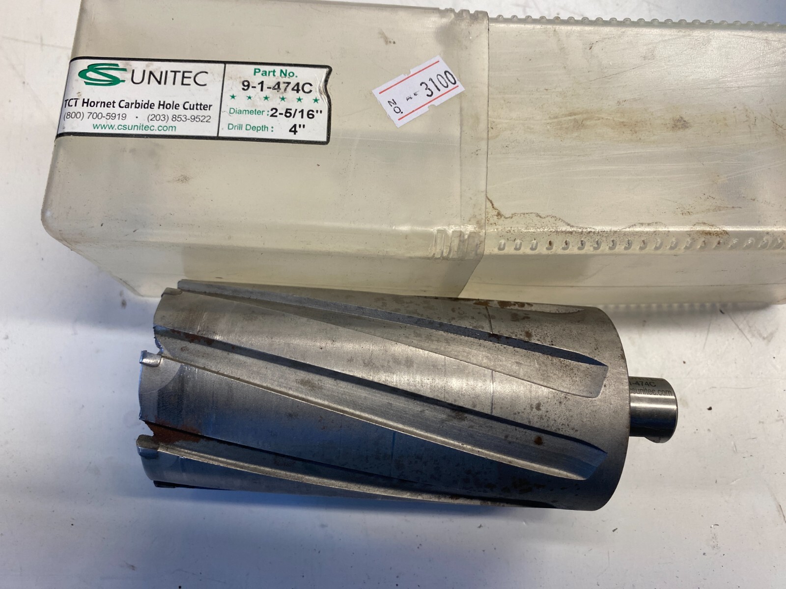 CS UNITEC 9-1-474 C Carbide Annular Cutter, 2-5/16" X 4" | eBay