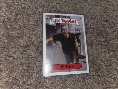 C84: Less Than Jake Trading Card #15 Buddy Schaub, Garbage Pail Kids | eBay