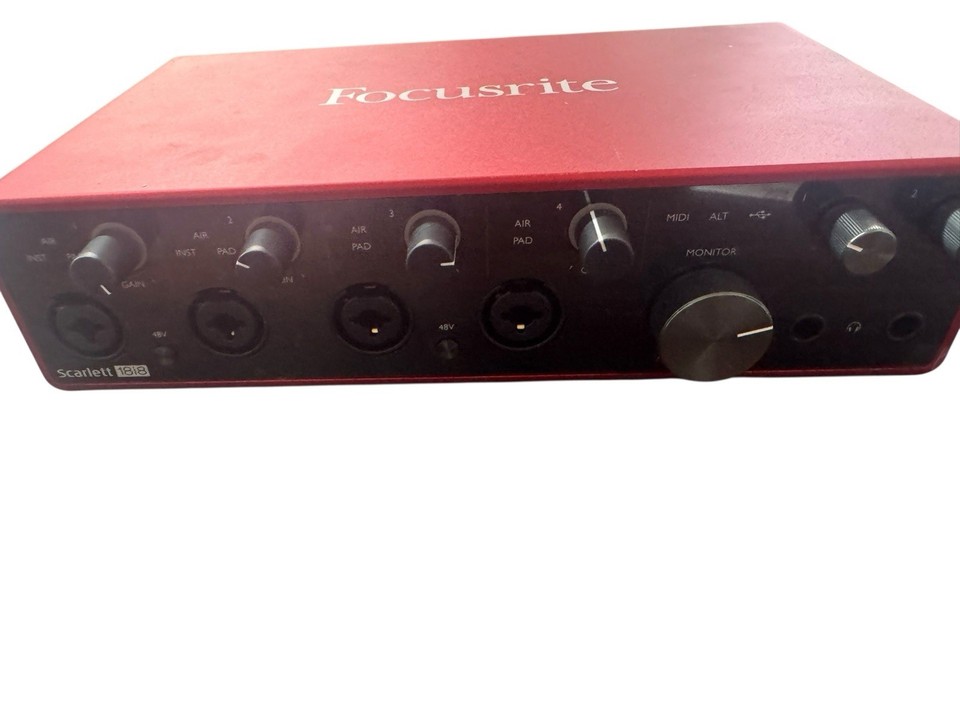 Focusrite Scarlett 18i8 3rd Gen USB Audio Interface 18x8 Good Condition ...