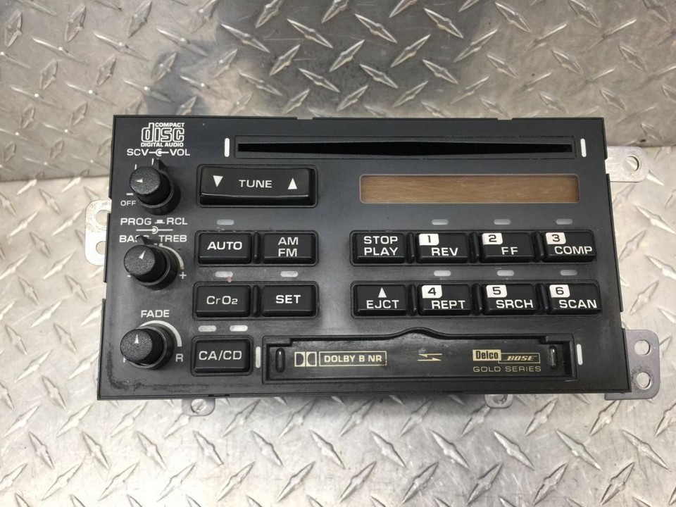 95-96 CORVETTE C4 BOSE SYSTEM-AM-FM-CASSETTE-CD PLAYER,TESTED | eBay