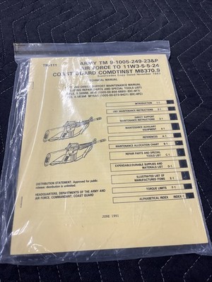 Army TM 9-1005-249-23&P Dep Of The Army 1983 | eBay