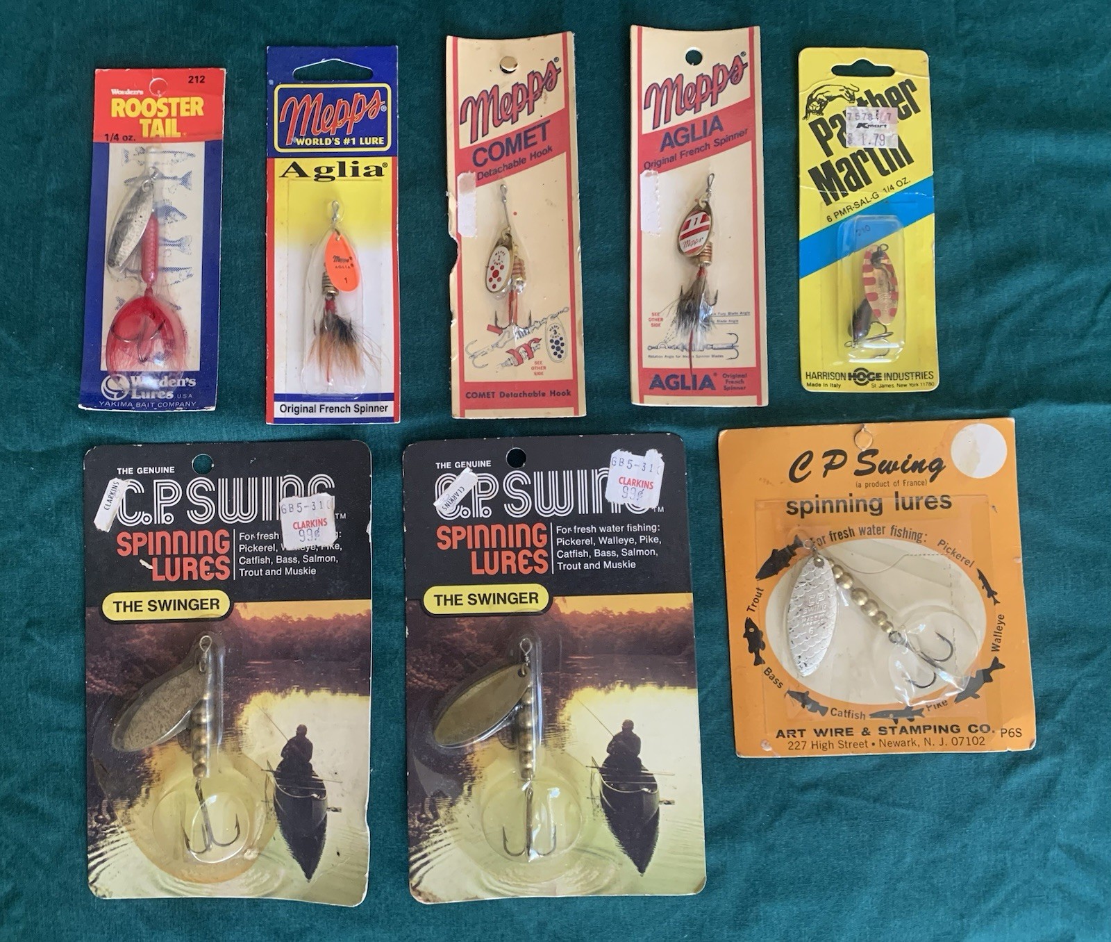 Vintage Fishing Spinners MEPPS C.P. SWING | eBay