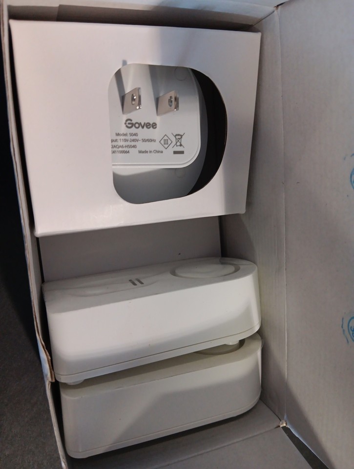 Govee Water Detector 2 Pack with RF Wi-Fi Gateway B5040101 -2 / H5054 ...