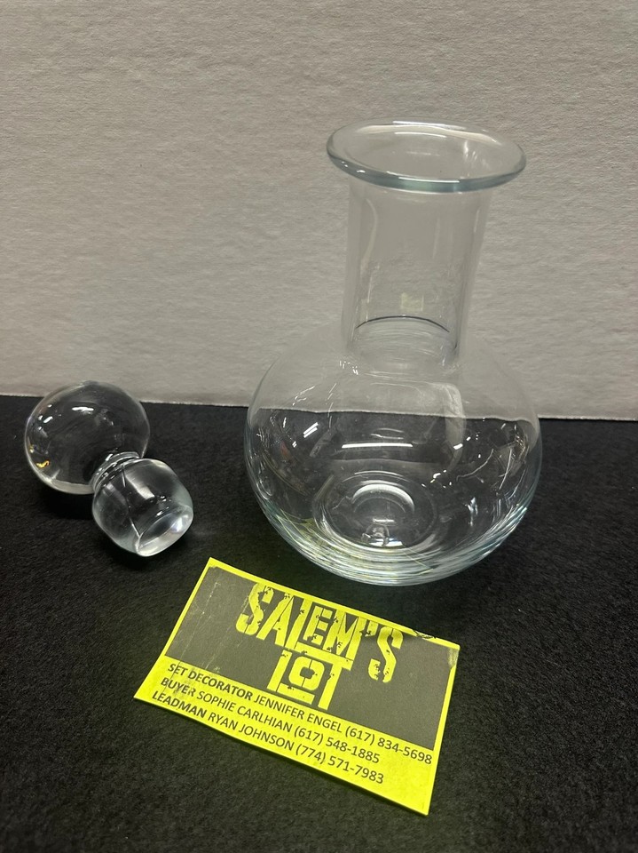 Salem's Lot, Screen used Antique Glass Decanter, HBO Max 2024, Stephen ...