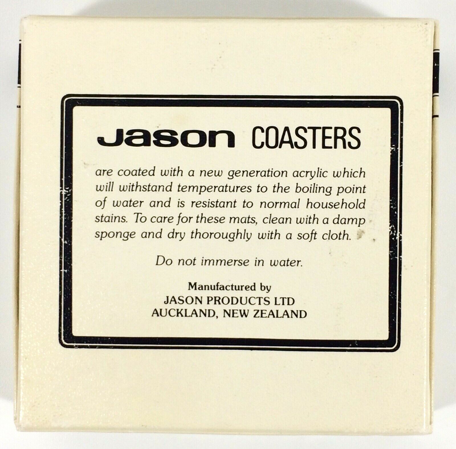 Vtg Jason Round Cork Coasters Australian Wild Flowers Set of 6 New ...