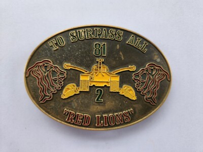 U.S. Army 2nd Battalion 81st Armor Regiment Red Lions To Surpass All ...