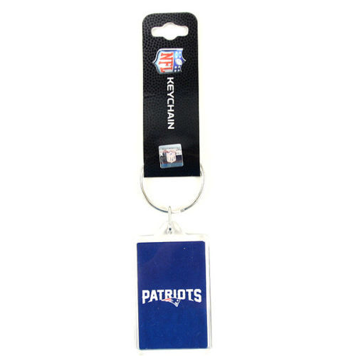 NEW ENGLAND PATRIOTS ACRYLIC 2-SIDED KEY CHAIN NFL Licensed New in ...