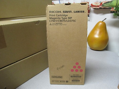 Genuine Ricoh MP C7501 C9075 LD375C Magenta Print Cartridge 841359 | eBay