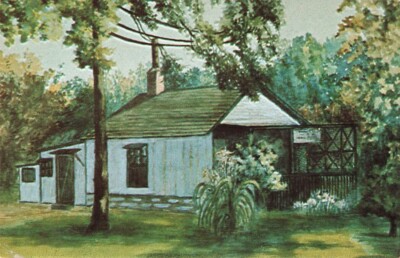 Postcard First House Built Vineland New Jersey NJ | eBay