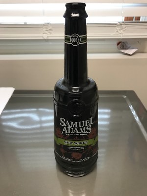 vintage Sam Samuel Adams barrel bottle new world Empty 1pt 9.4oz (EMPTY ...