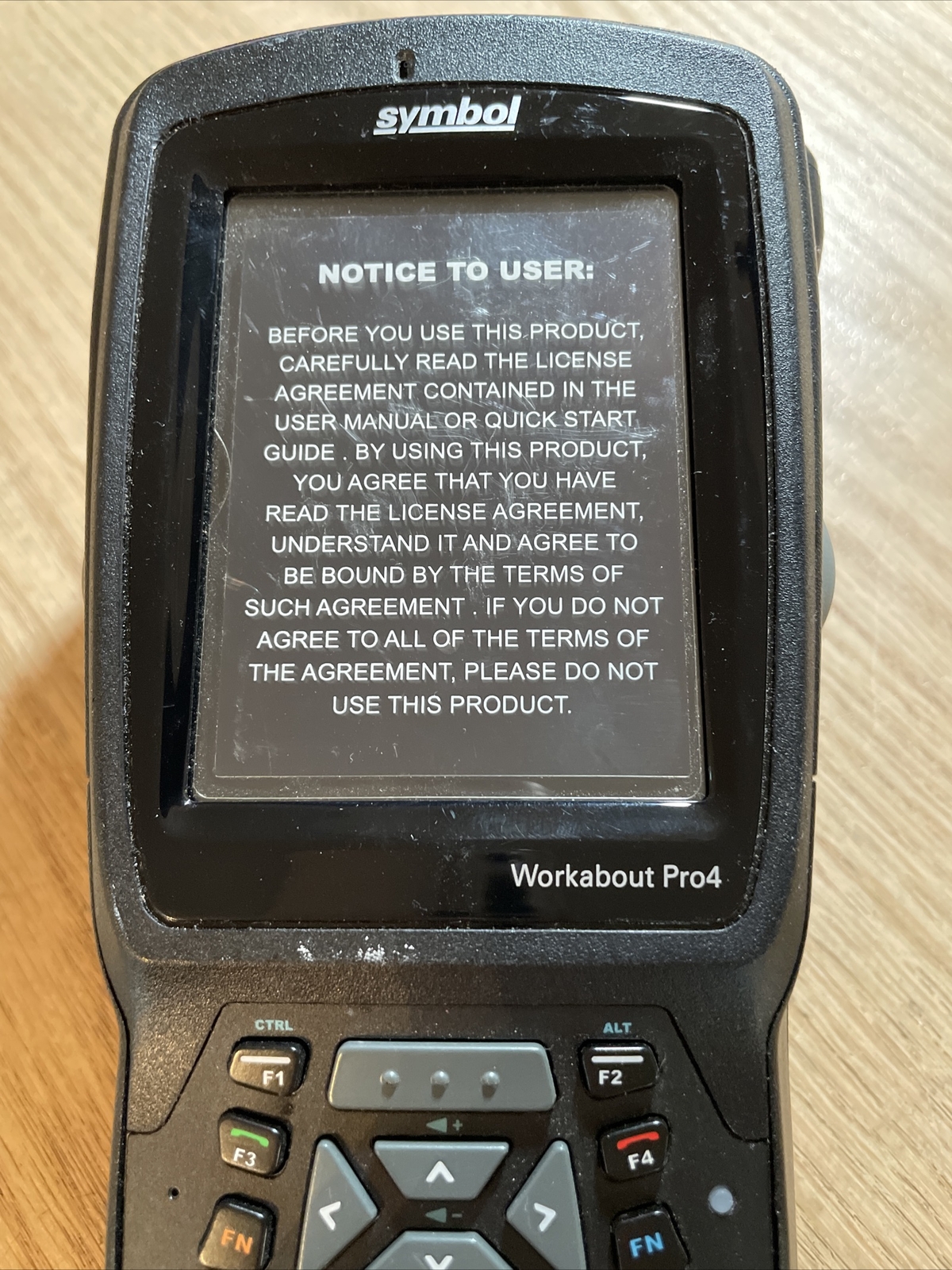 *symbol* 7528X Wireless Barcode Scanner Motorola Workabout Pro 4 for ...