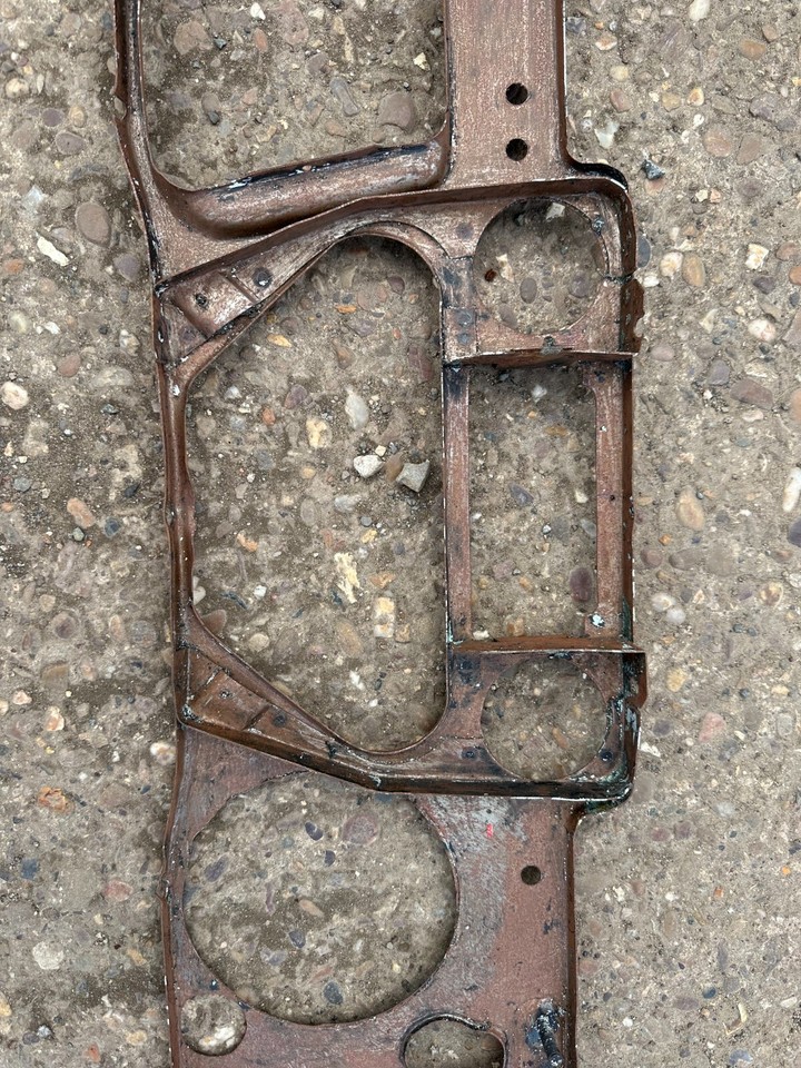 triumph tr4 dash board steel backing used parts project | eBay UK
