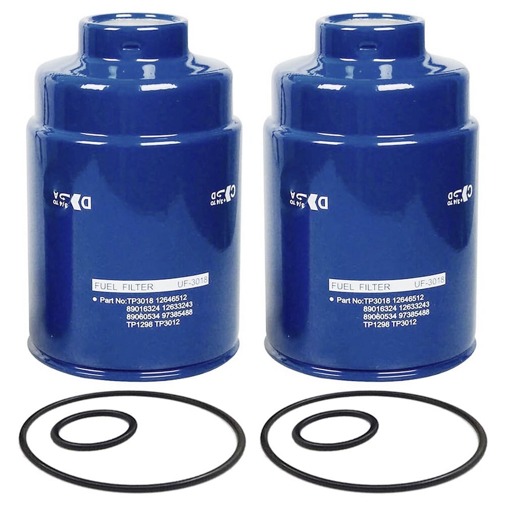 2PCS Diesel Fuel Filter For AC DELCO TP3018 TP3012 12664429 12633243 ...