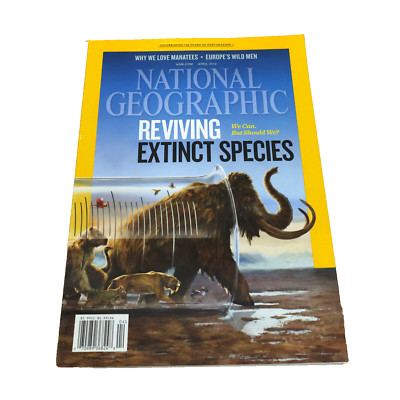 National Geographic April 2013 Reviving Extinct Species Europe's Wild ...