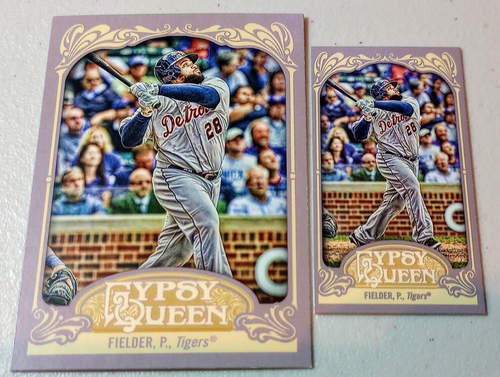 2012 Topps Gypsy Queen Mini Gypsy Queen Back SP #160 Prince Fielder | eBay