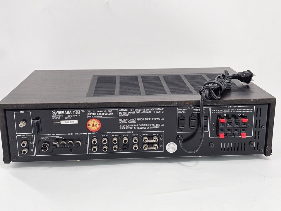Yamaha R-900 Stereo Preamplifier/Tuner | eBay