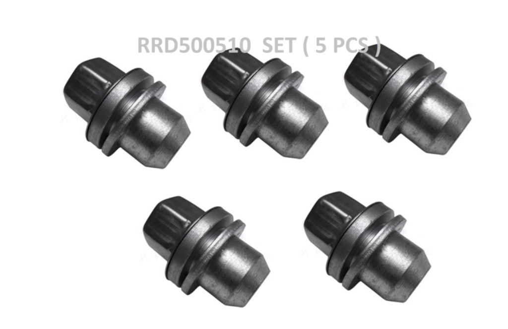 Range Rover Sport OE Stainless Alloy Wheel Nut Set x5 Nuts- RRD500510 ...