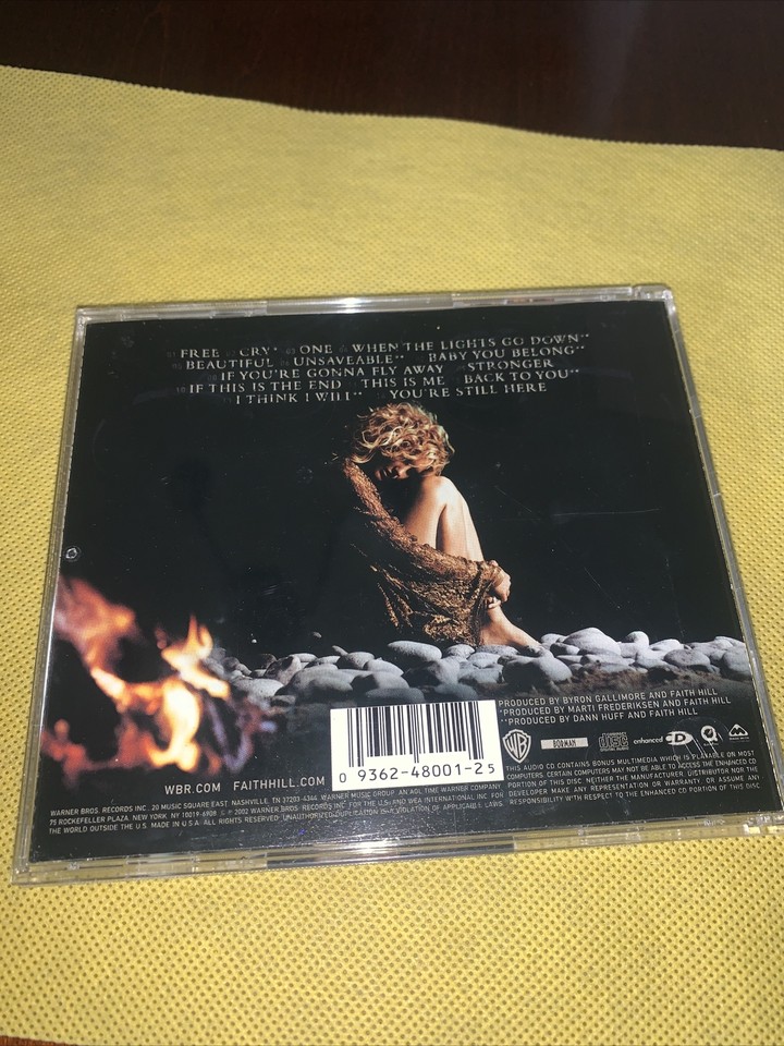 Faith Hill : Cry CD 93624800125 | eBay