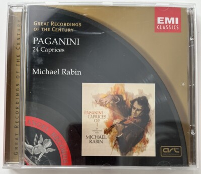 Paganini 24 Violin Caprices Michael Rabin 2003 EMI Classics CD | eBay
