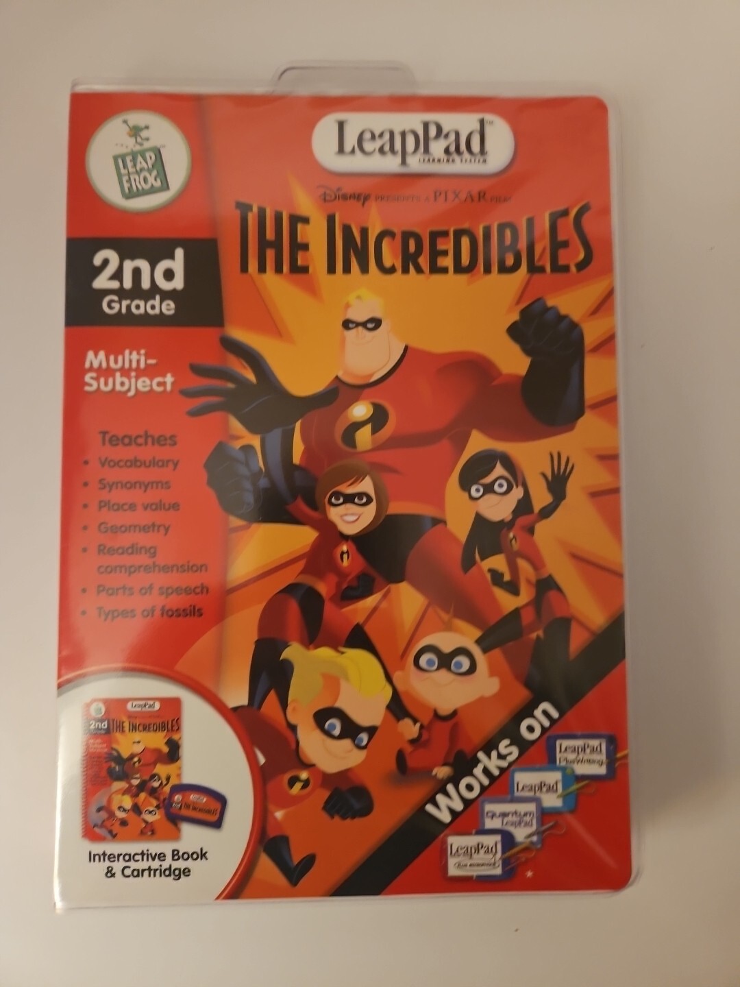 LeapFrog LeapPad Disney The Incredibles 2nd | Grelly USA