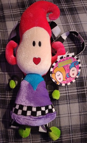 Vintage Mini Backpack From 2000 By 2 Grrrls: Plush Girl Backpack New ...