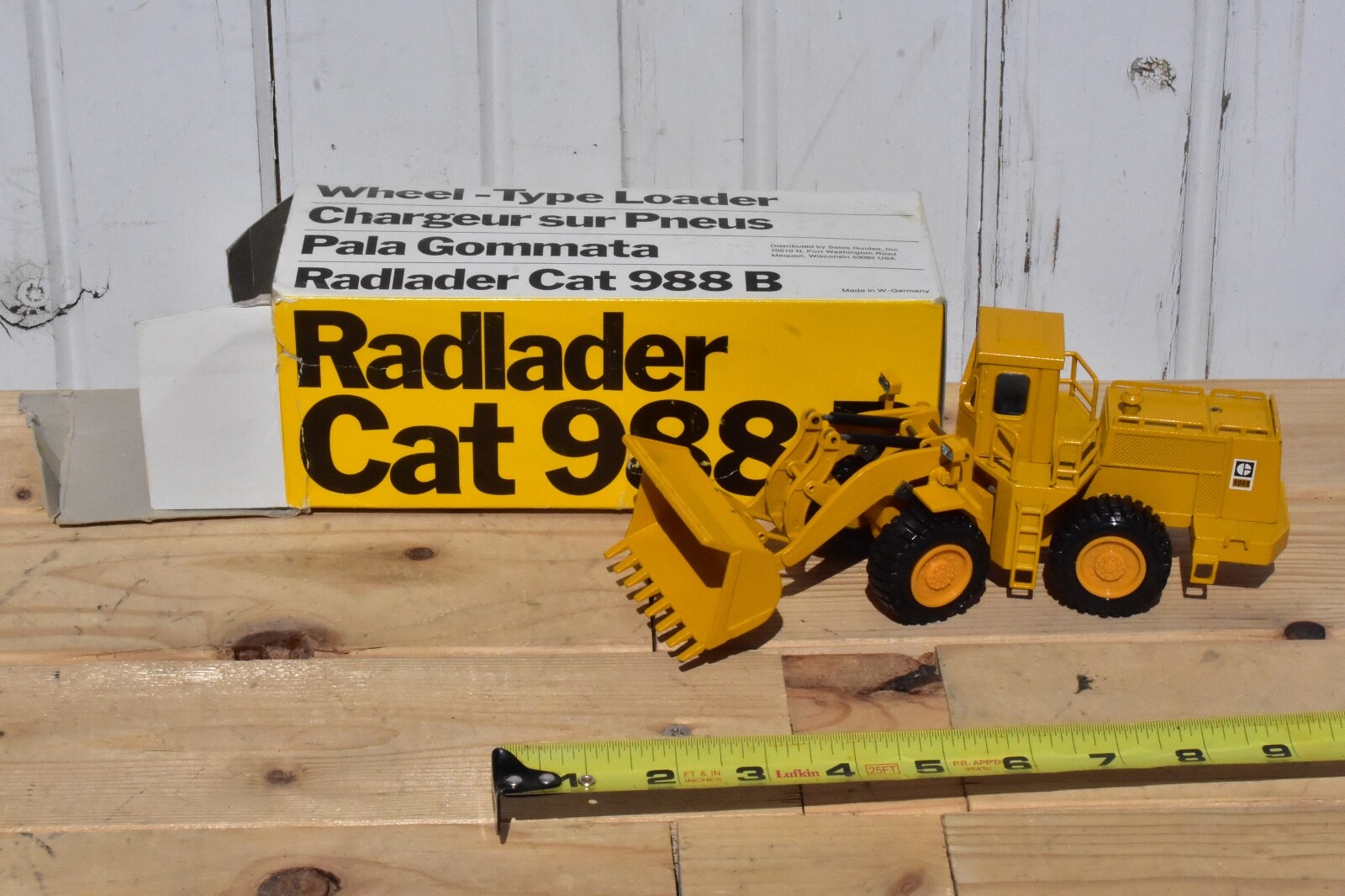 CATERPILLER CAT RADLANDER 988 B WHEEL TYPE BUCKET LOADER PAYLOADER 1:50 ...