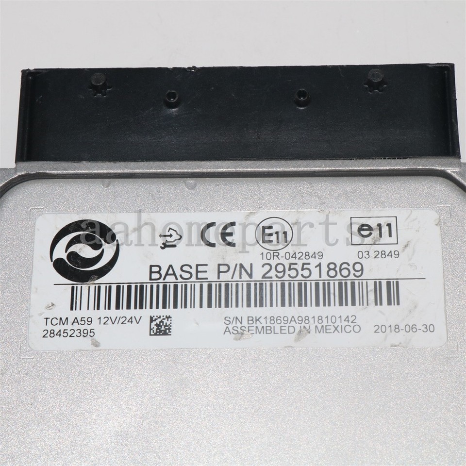 OEM Transmission Control Module 29551869 A59 4th GEN for Allison PTS | eBay