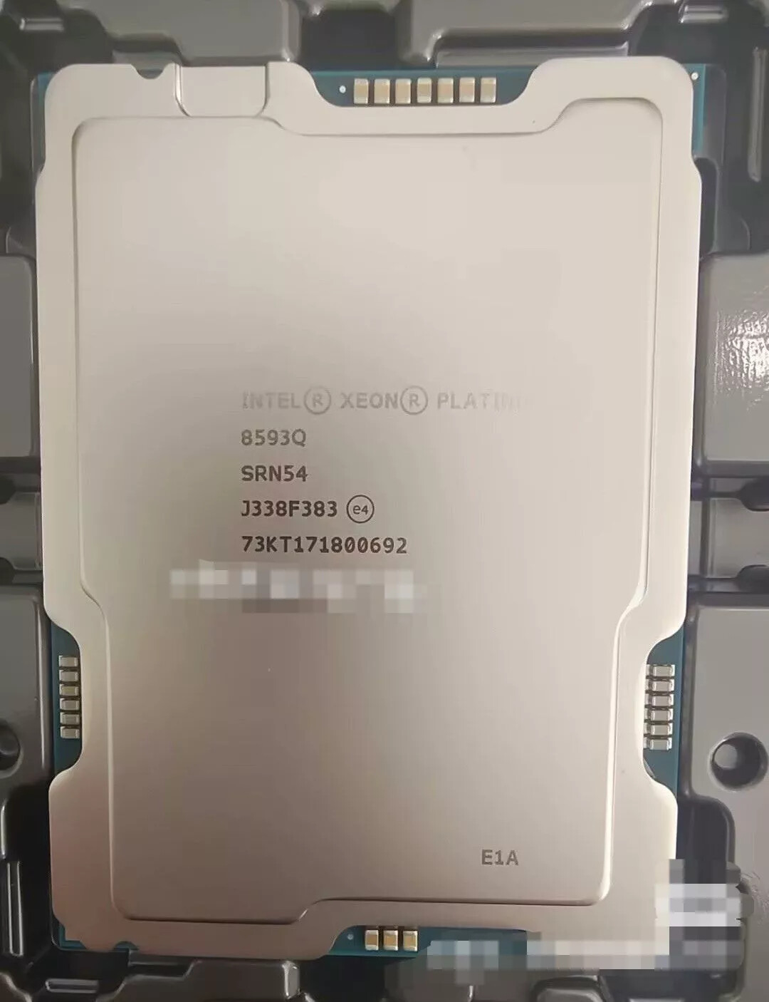 Intel Xeon Platinum 8593Q LGA-4677 2S Server CPU Processor 2.2GHz 64 ...