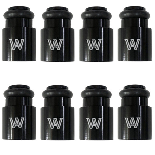 8x Injector Top Hats Spacers Fits GM Truck 6.2L 6.0L 5.3L TBSS NBSS ...