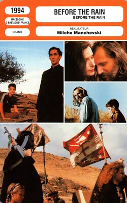 FICHE CINEMA : MILCHO MANCHEVSKI - BEFORE THE RAIN - 1994 | eBay