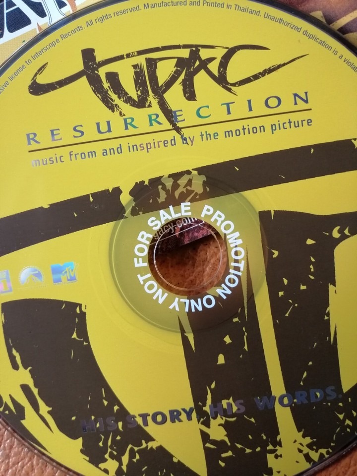 TUPAC SHAKUR [ OST. TUPAC RESURRECTION ] PROMO CD THAILAND 2Pac | eBay