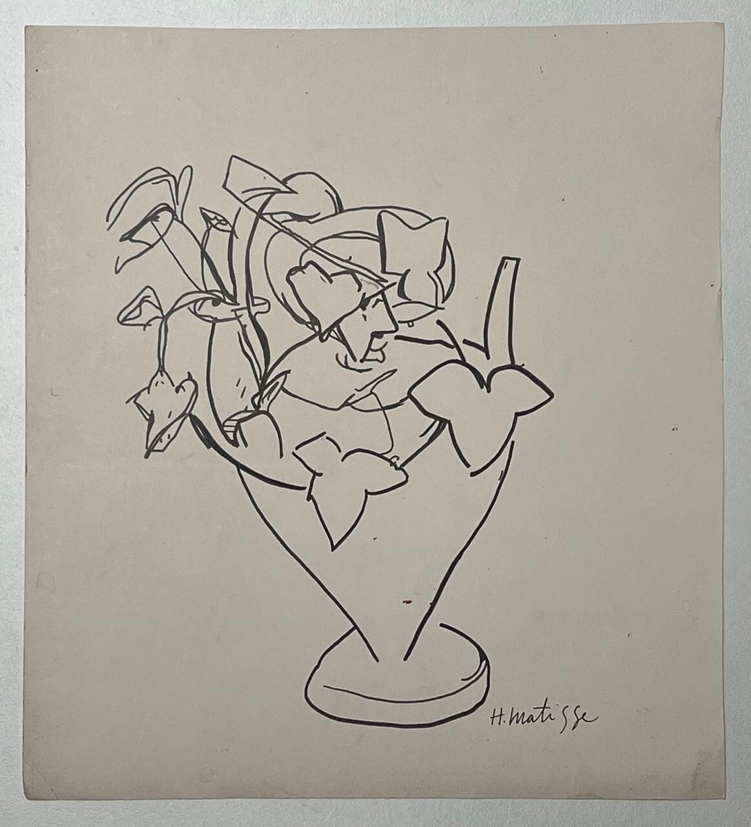 Matisse Line Drawing Print