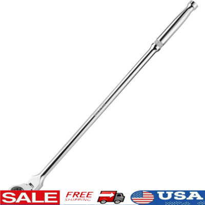 Extra Long Flex Head Ratchet Wrench 144 Position 3/8 Drive CR-V Steel ...