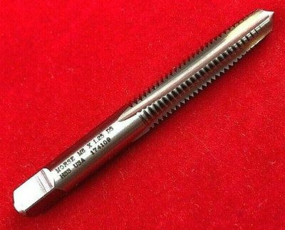 M8 X 1.25 Taper Tap Morse MT3838154 8MM HSS Starter Tap 4FL RH D5 USA ...
